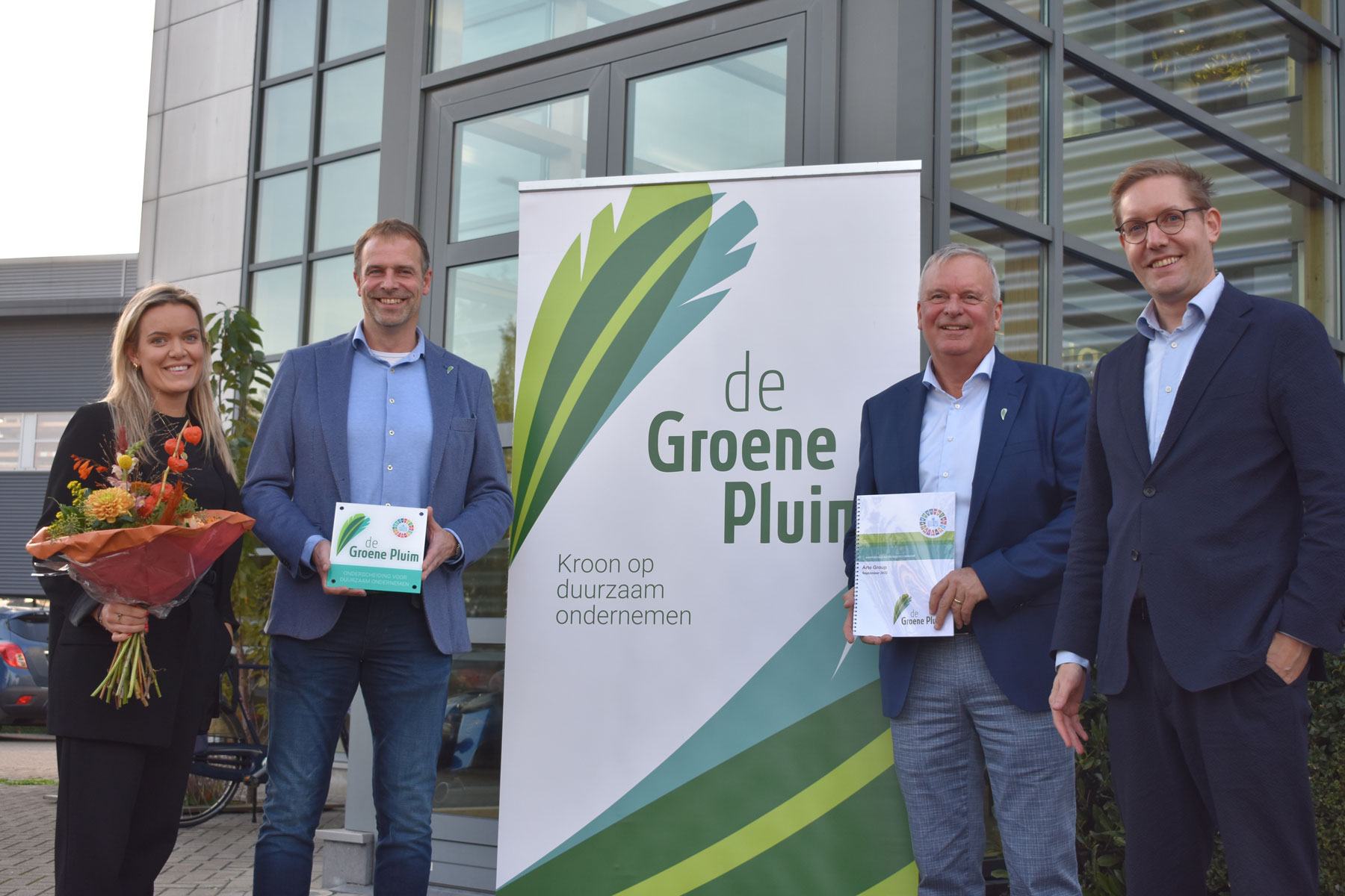 Arte ontvangt De Groene Pluim van Gemeente Helmond – Arte Groep